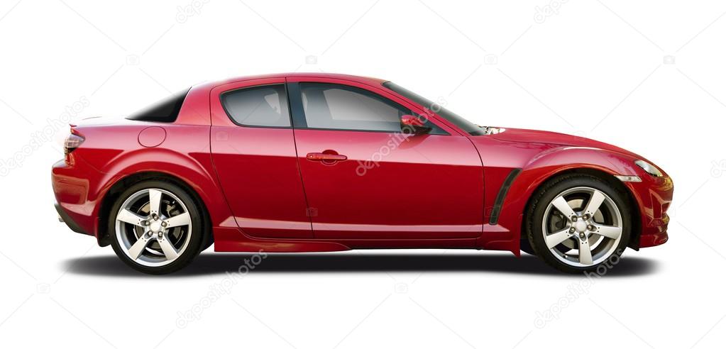 Red Mazda RX8 side view isolated – Stock Editorial Photo © Pixellio ...