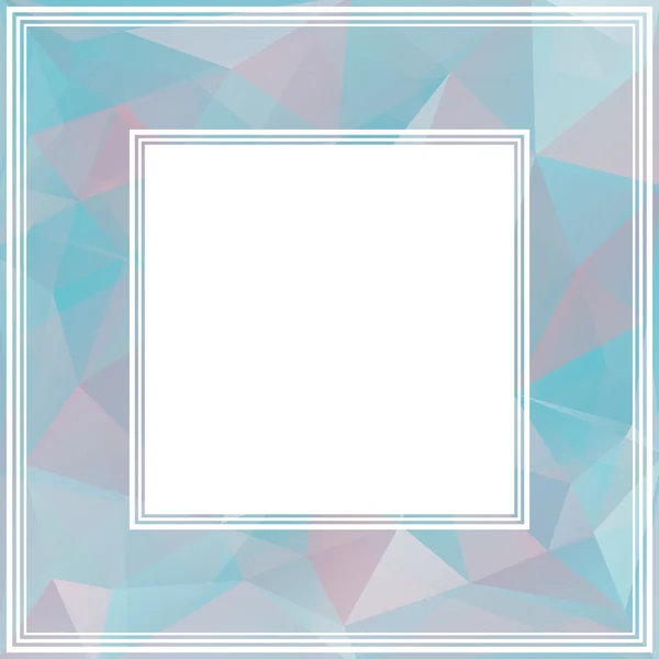 Pink blue border — Stock Vector © tokhiti #102224128