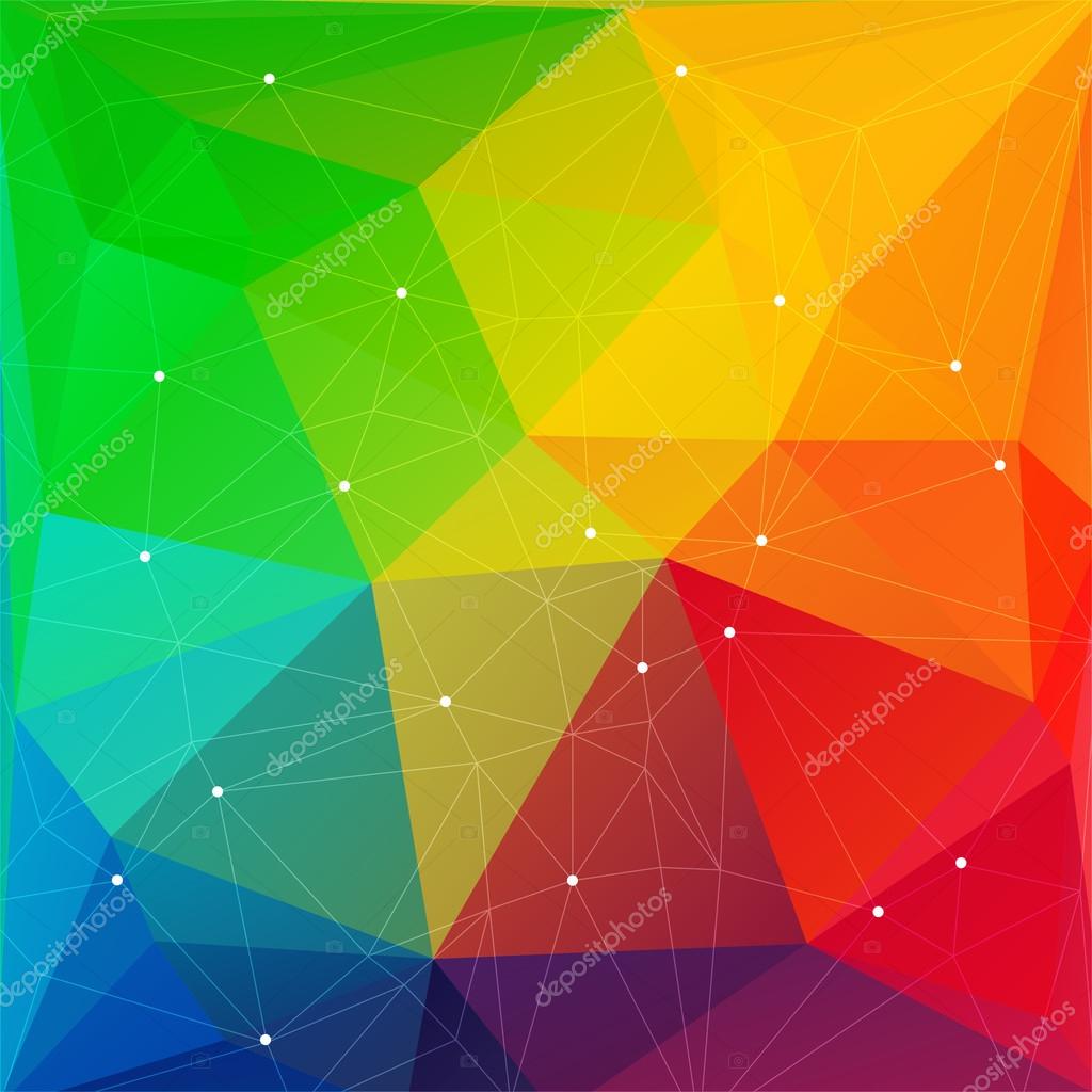 Bright rainbow background Stock Vector Image by ©tokhiti #107421508