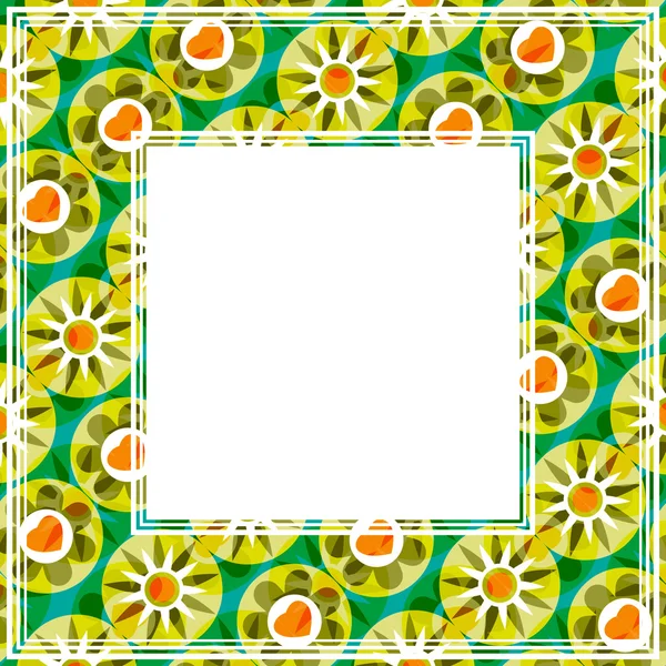 Green floral border Stock Vector by ©tokhiti 78612346