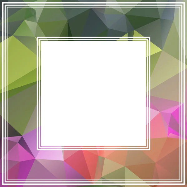 Bright green blue border — Stock Vector © tokhiti #122835422