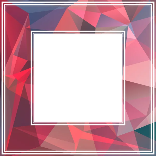 Pink blue border — Stock Vector © tokhiti #102224128