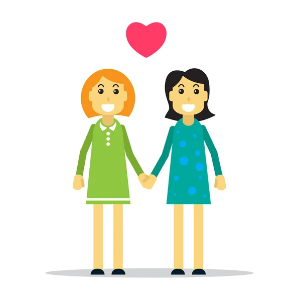 Happy Gay Couple Stock Vector By ©tokhiti 122342132