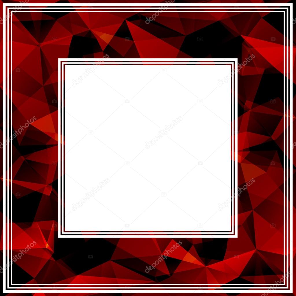 Red border — Stock Photo © tokhiti #69645275