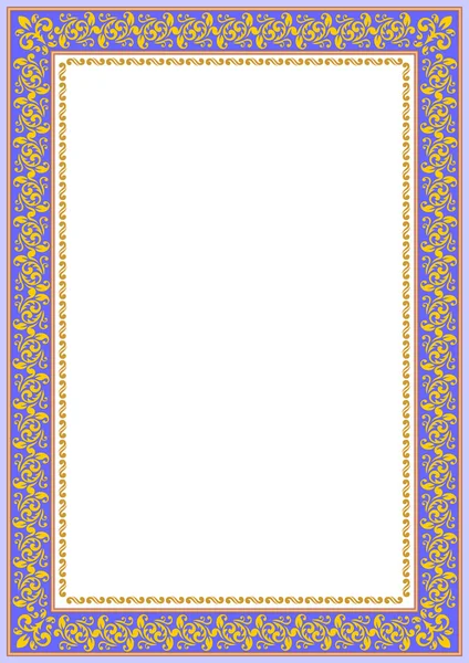 Gentle brown floral border Stock Vector by ©tokhiti 83561280