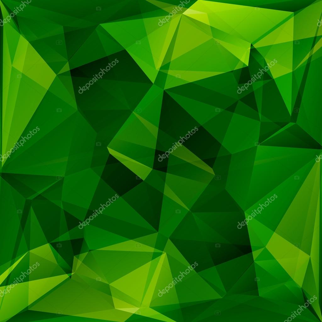 Green polygonal background Stock Vector Image by ©tokhiti #90469368