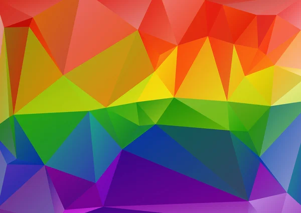 Horizontal Rainbow background — Stock Vector © shekaka #71697575