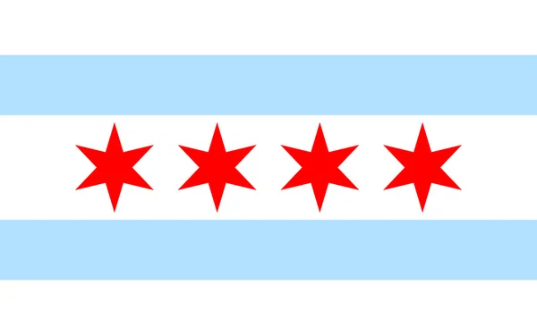 Chicago vector flag Stock Vector Image by ©4zeva #75108415