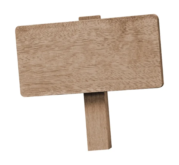Brown wooden signboard — Stock Photo © olsuse #8331350