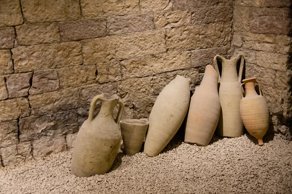 Ancient roman amphorae Stock Photo by ©heavyrobbie 61447519
