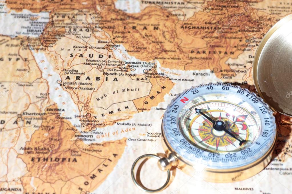 Arabia On Ancient World Map