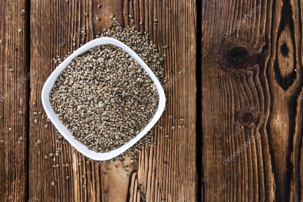 Heap of Hemp Seeds Stock Photo by ©HandmadePicture 72762745