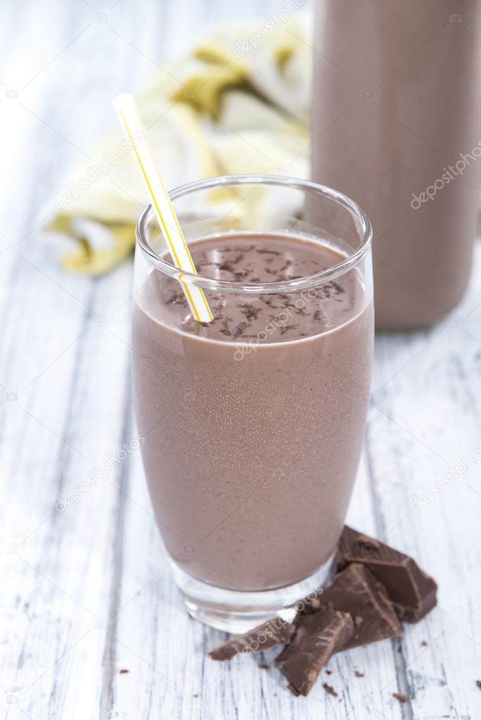 Lait au chocolat froid — Photo #73099051