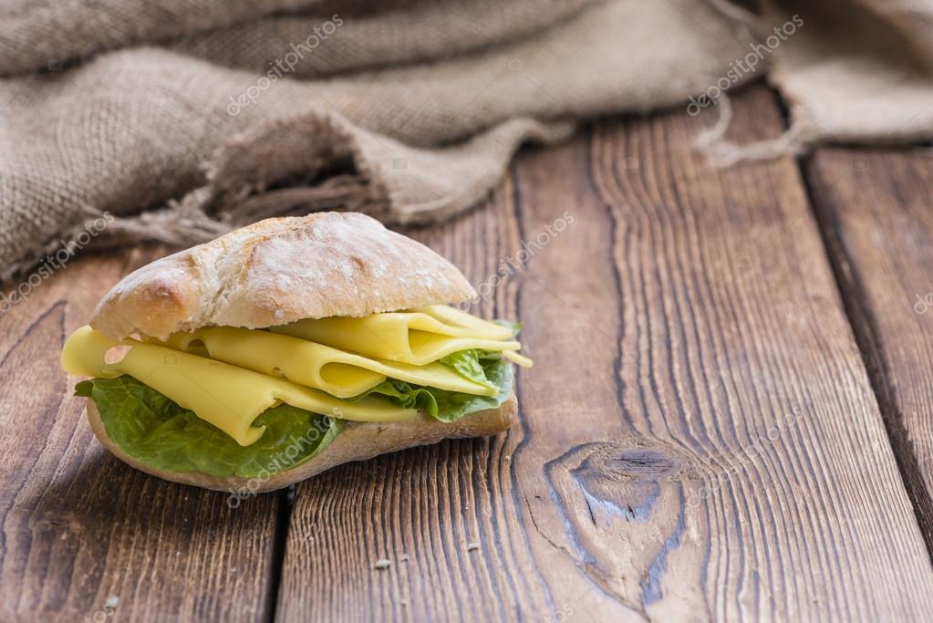 Fresh made Sandwich (with Cheese) Stock Photo by ©HandmadePicture 81787940
