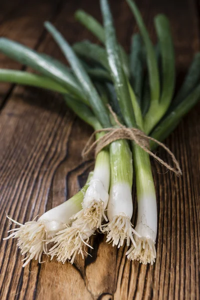 Portion of fresh scallions Stock Photos, Royalty Free Portion of fresh ...