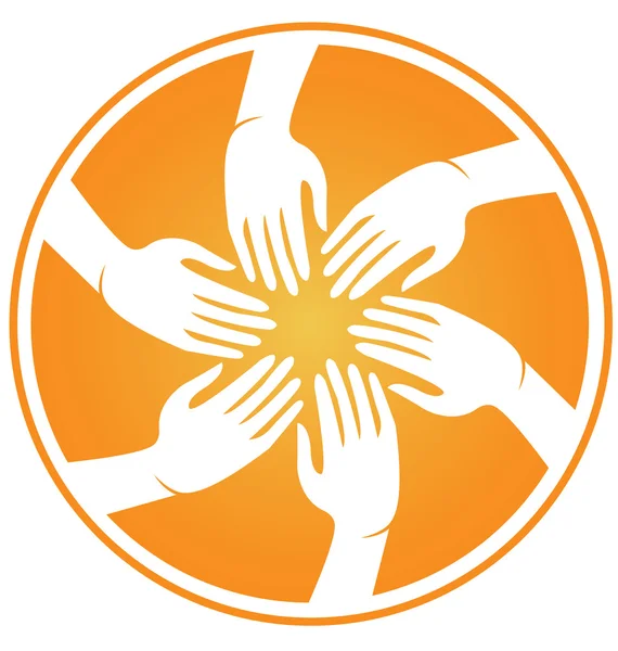 Hand logo Stock Vector Image by ©magagraphics #13357847