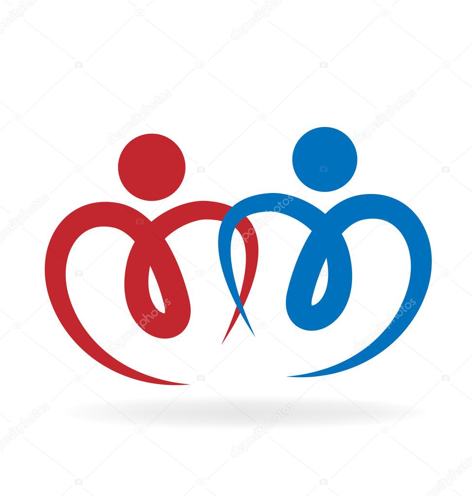 Couple of love logo vector Stock Vector Image by ©Glopphy #115379298