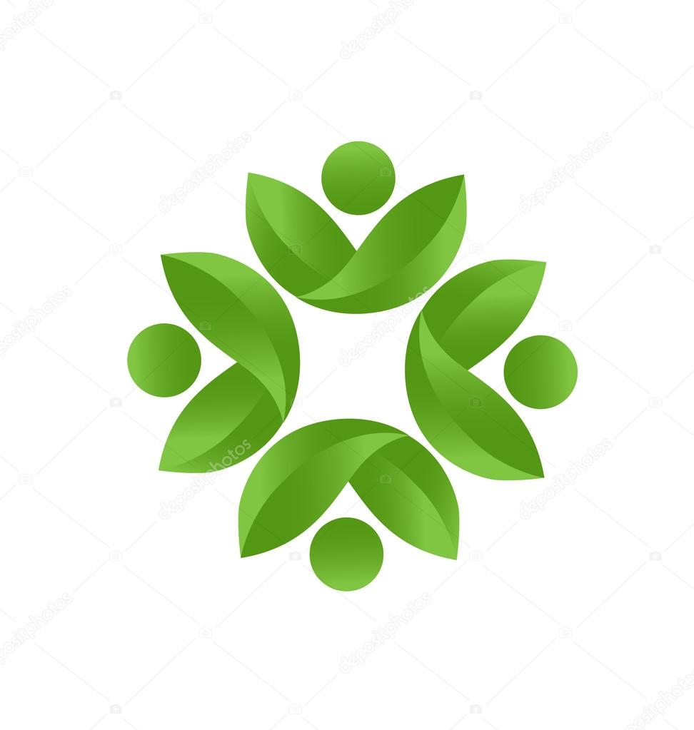 Health nature teamwork logo vector Stock Vector Image by ©Glopphy #62275721