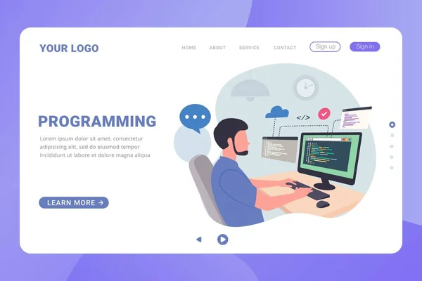 100,000 Website template computer Vector Images | Depositphotos