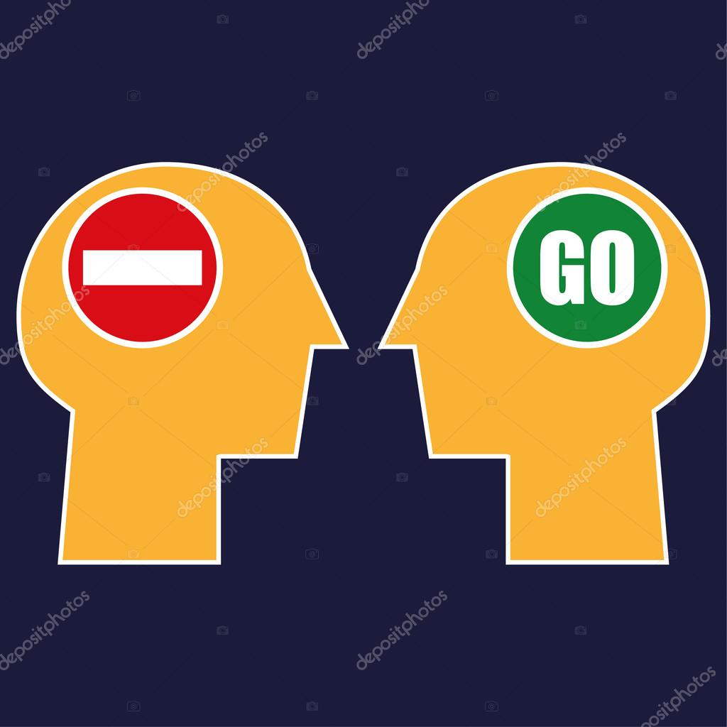 Stop Or Go — Stock Vector © thinglass #100228842