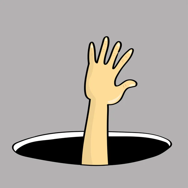 Hand reaching down Stock Vectors, Royalty Free Hand reaching down ...