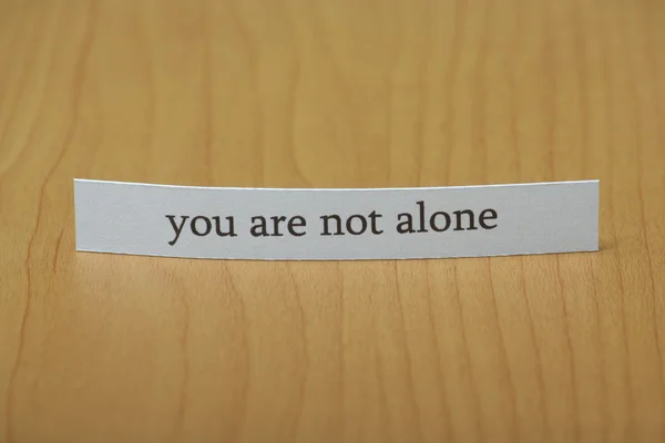 You are not alone Stock Photos, Royalty Free You are not alone Images ...