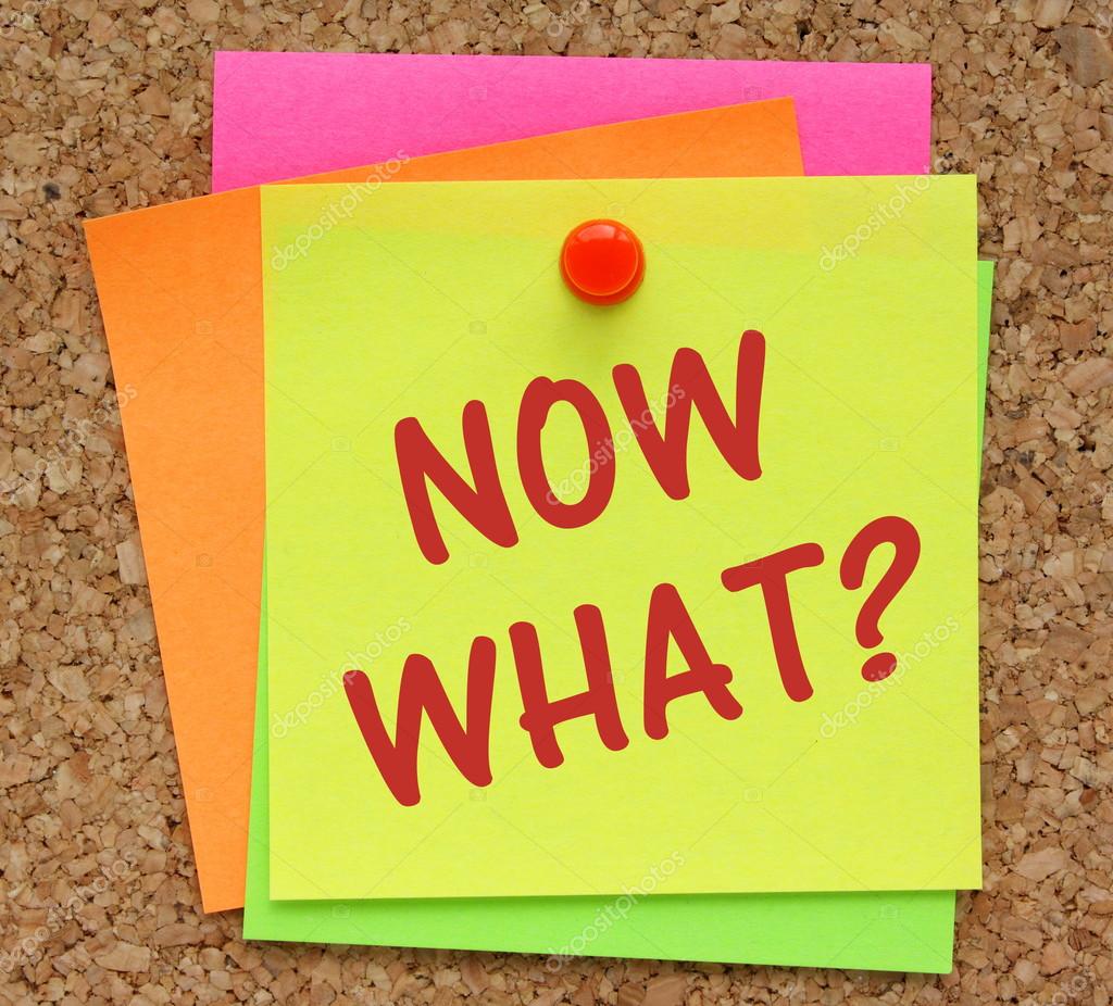 Now What? Stock Photo by ©thinglass 73039639