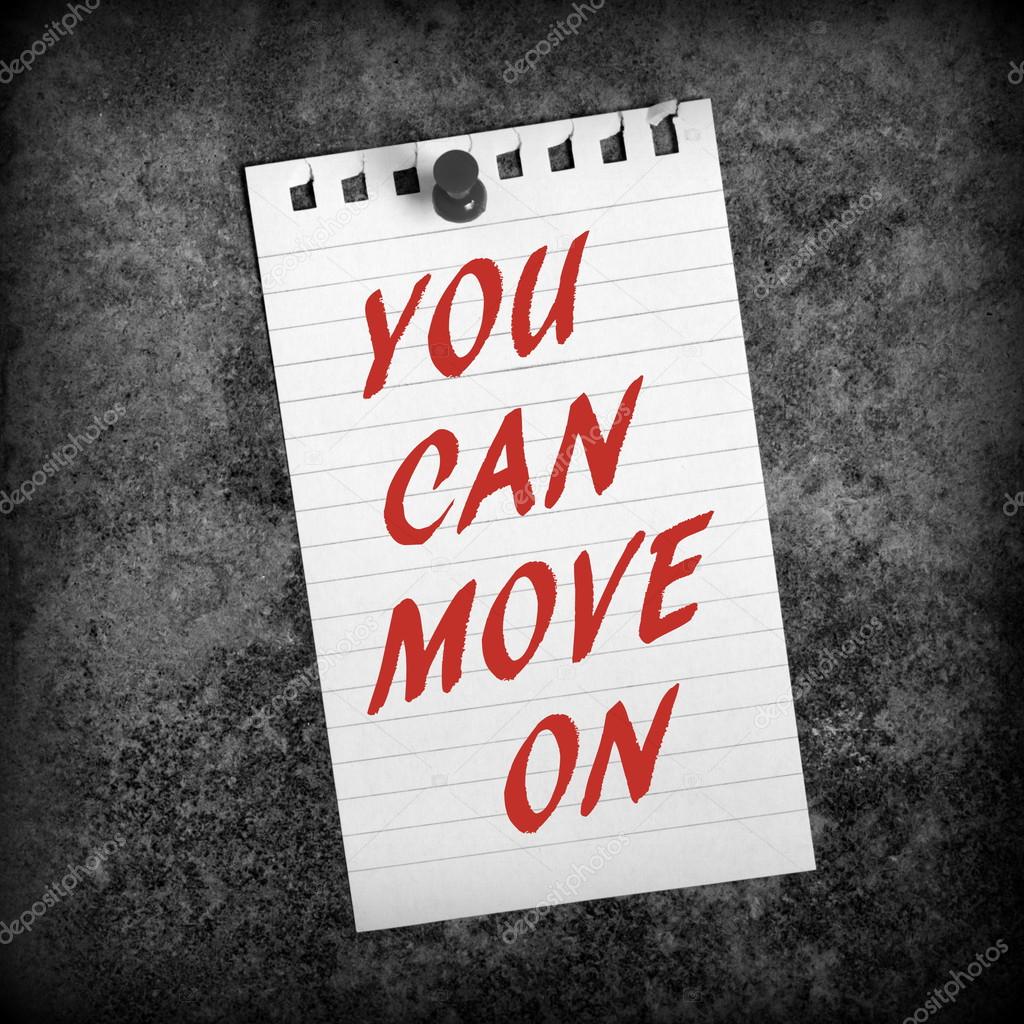 You Can Move On — Stock Photo © thinglass #73788211