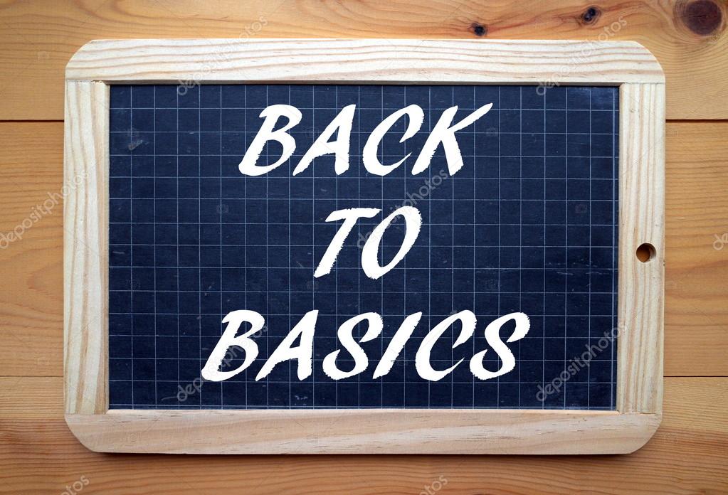 Back To Basics Stock Photo by ©thinglass 75563409 Back To Basics Stock Photo by ©thinglass 75563409