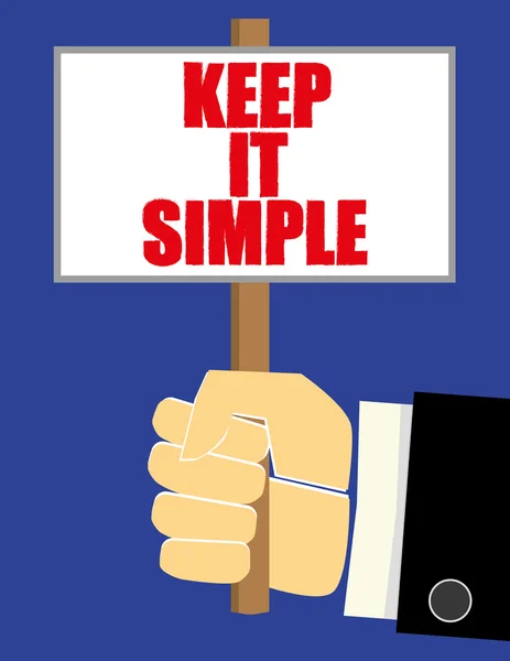 Keep it simple Stock Vectors, Royalty Free Keep it simple Illustrations ...