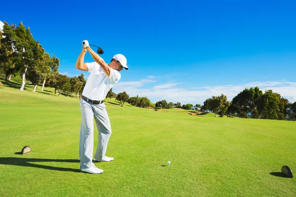 Man Playing Golf - Stock Image - Everypixel