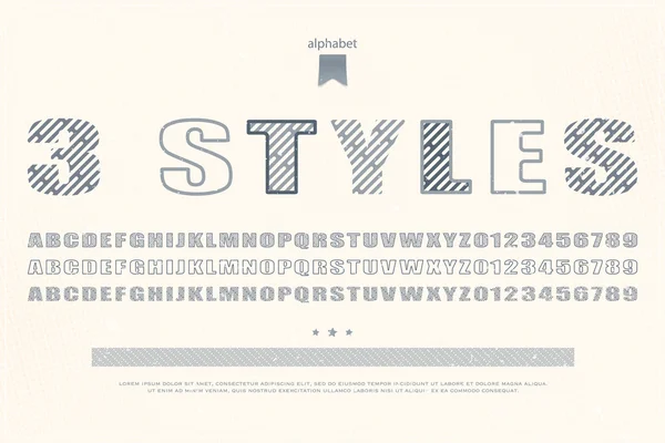 Barcode style alphabet letters and numbers. vector font type design ...