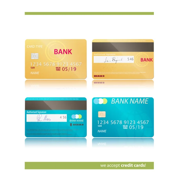 42 Accept cards Vector Images, Accept cards Illustrations | Depositphotos