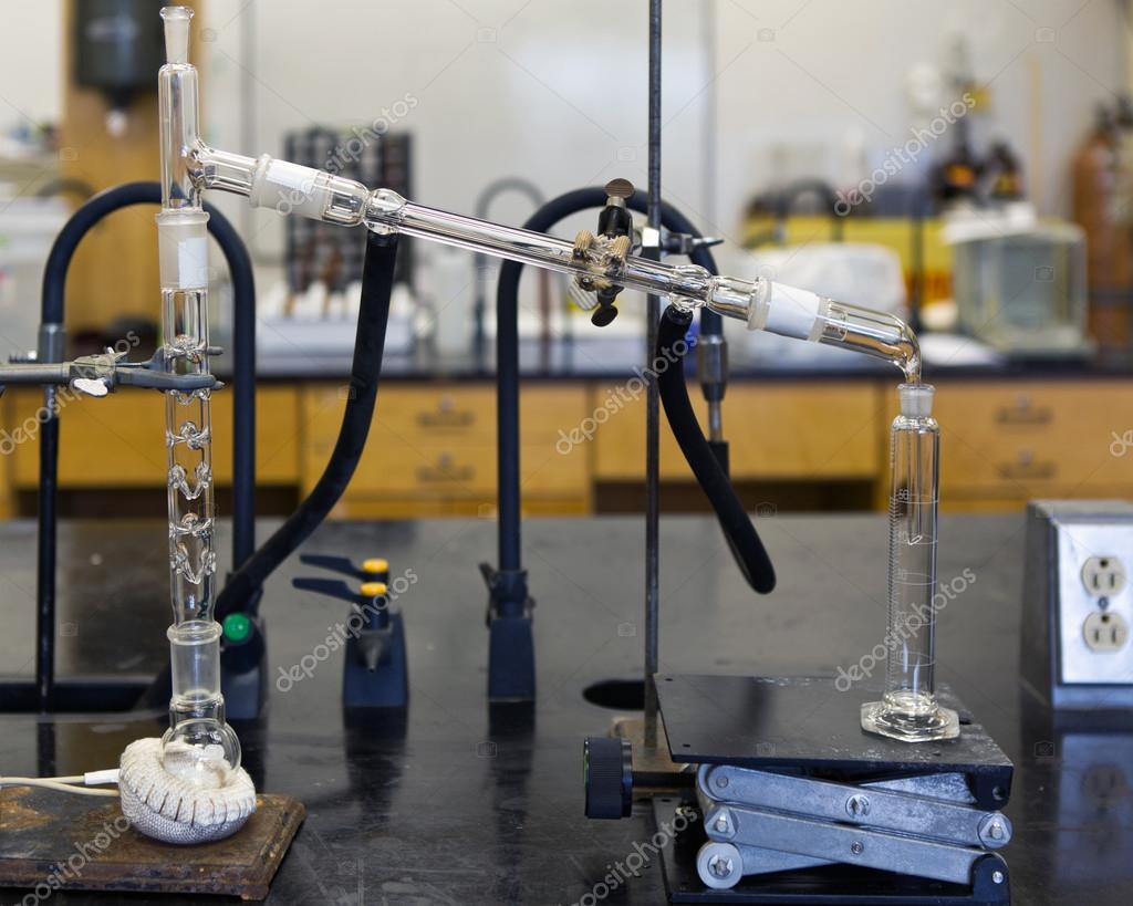 Chemistry Laboratory Distillation — Stock Photo © ggw1962 #87060478