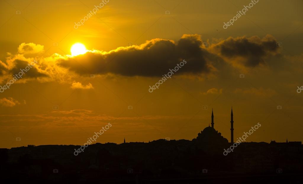 Mosque at sunset Stock Photo by ©Lester120 102339028