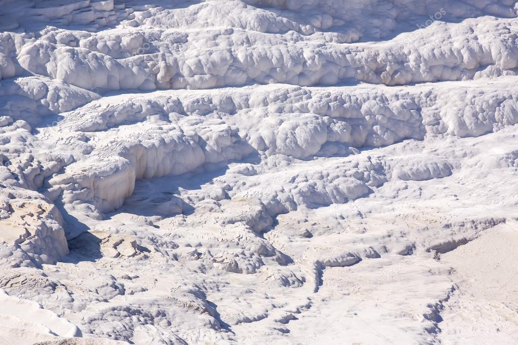 Pamukkale white mountain in Turkey — Stock Photo © Lester120 #78734938