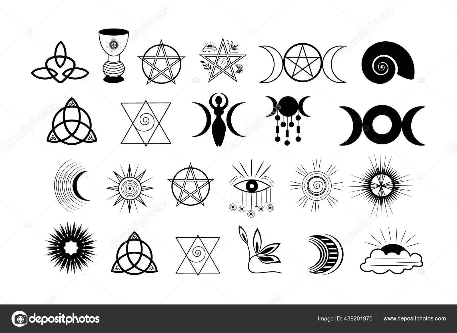 Alkymi Symboler Tatovering Øjet Af Providence. Masonic Symbol. Alle