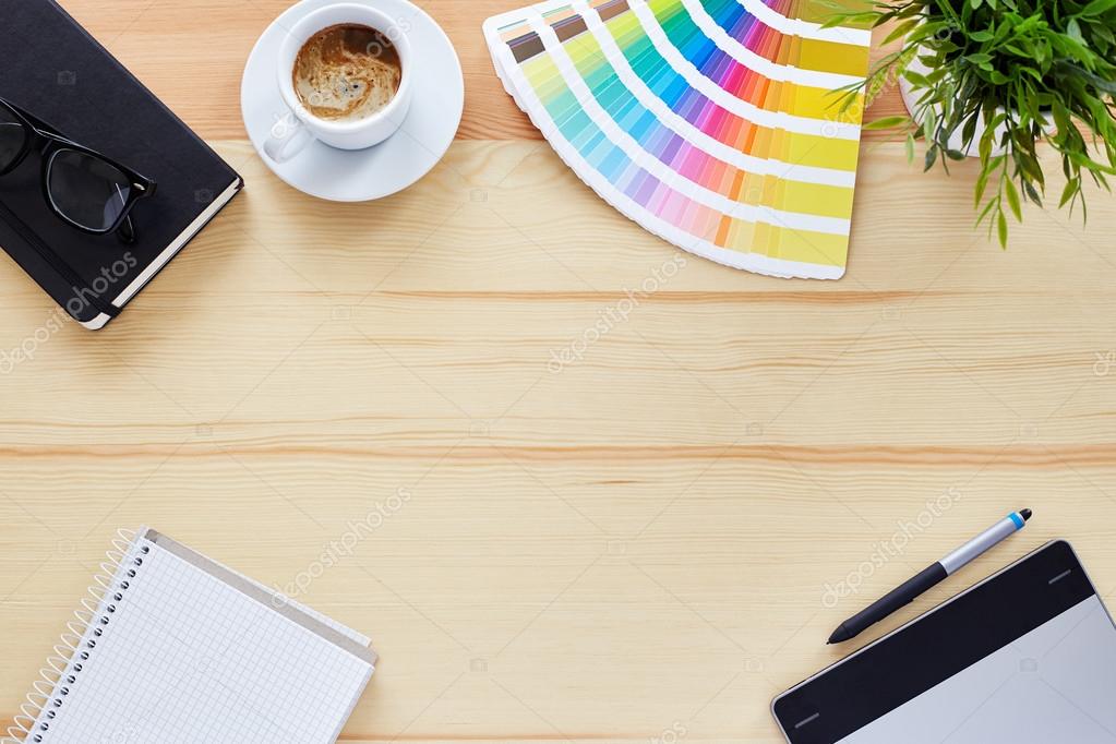 Top view of the table — Stock Photo © rsedlacek #84384400