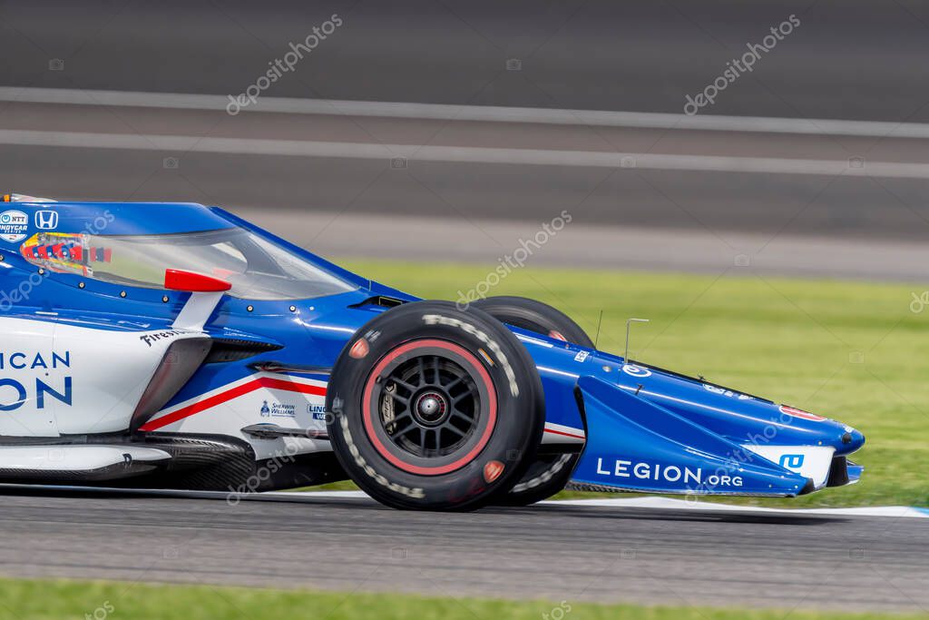 ALEX PALOU (10) de Barcelona, España practica para el Gran Premio GMR ...