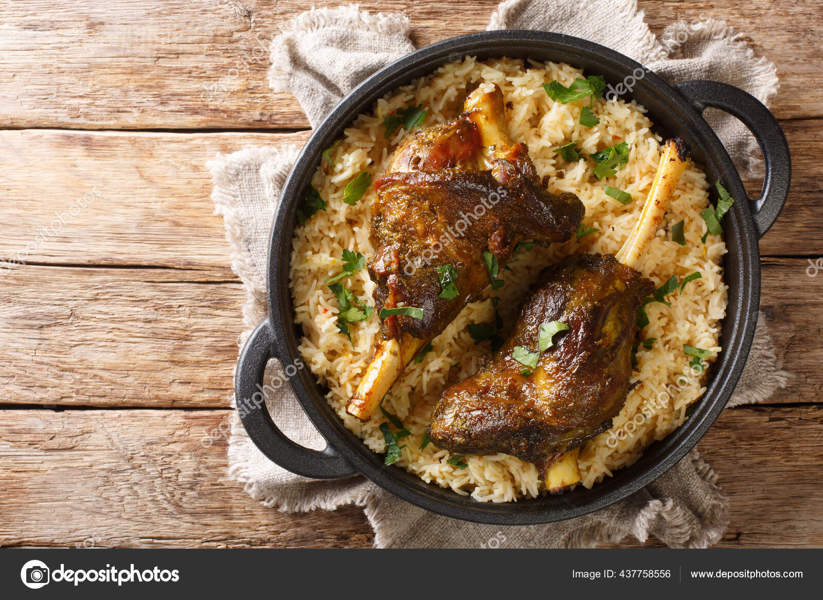 Haneeth Traditional Yemeni Dish Also Trendy Rest Arabian Peninsula ...