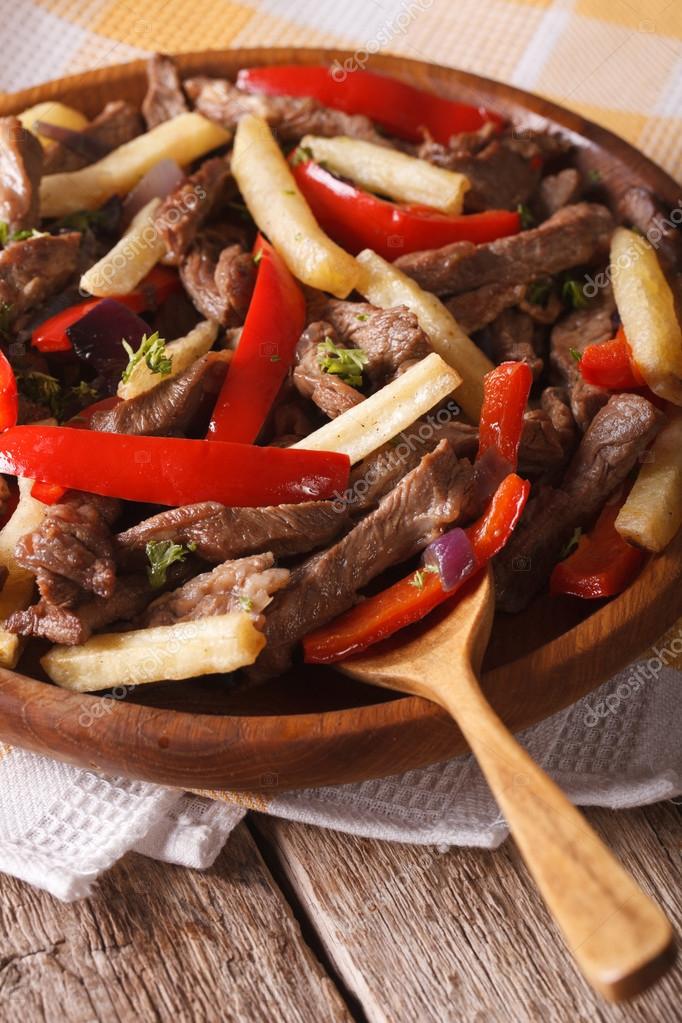 Comida Peruana Lomo Saltado