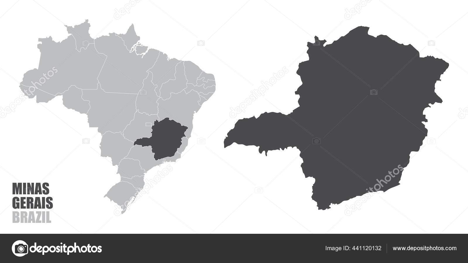 Minas Gerais Mapa