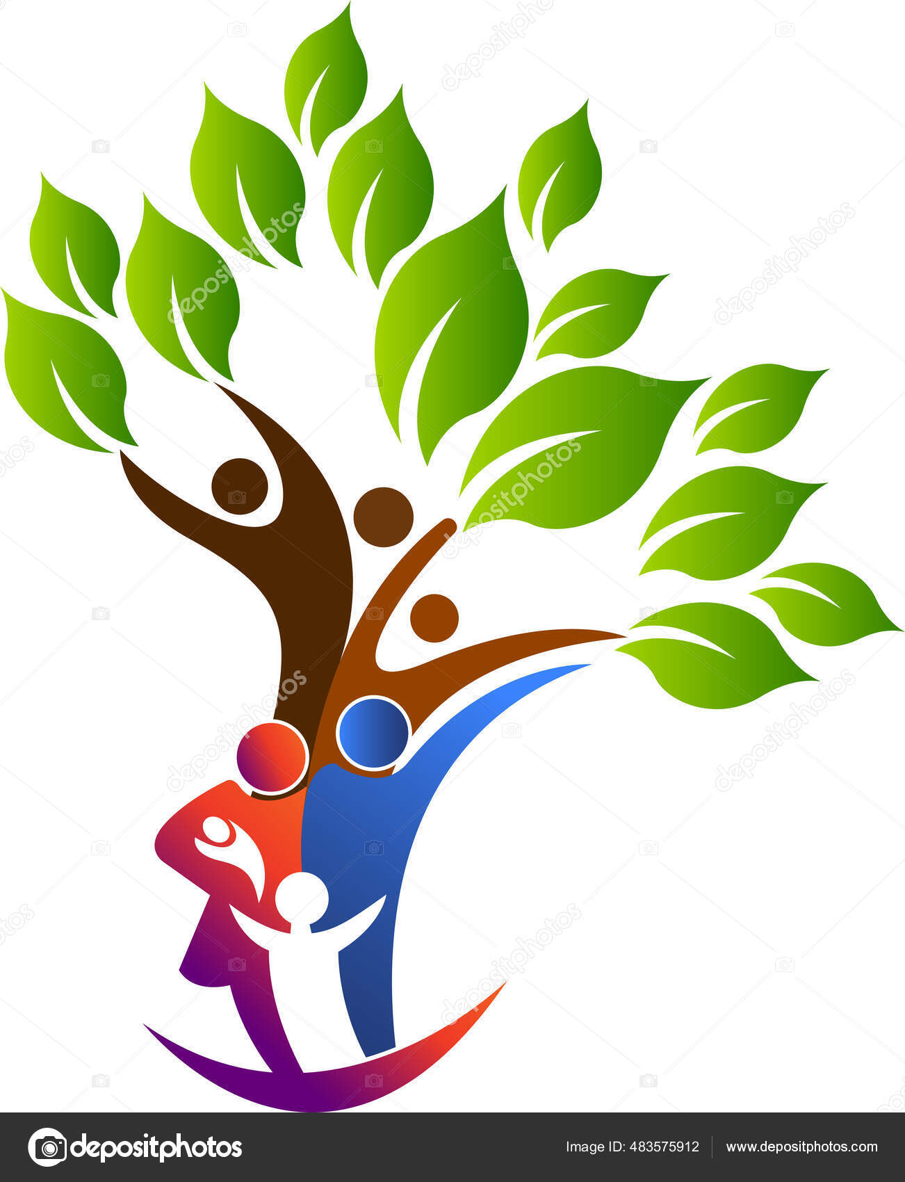 Family Tree Logo Family Tree Vector Art & Graphics | Freevector.com