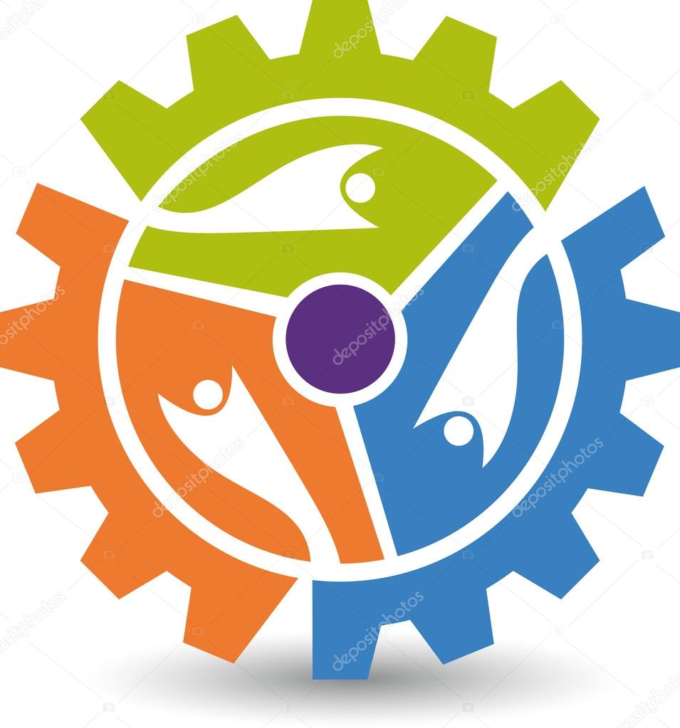 Factory friend logo Stock Vector Image by ©magagraphics #72514311