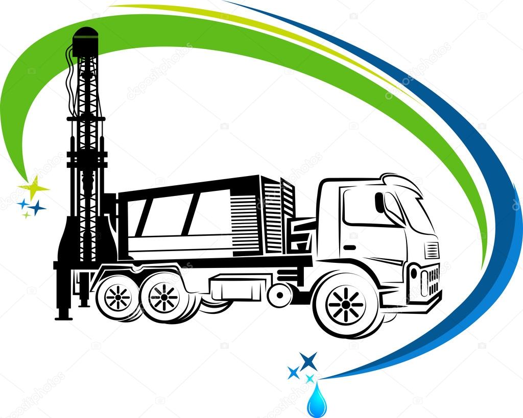 Water Well Drilling Logo