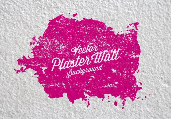 Plaster wall with paint splotch background Stock Vector Image by ...