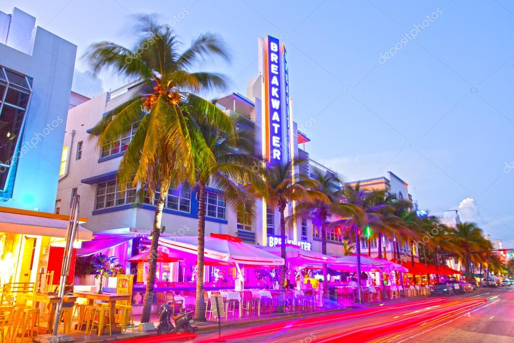 Ocean Drive Miami Map