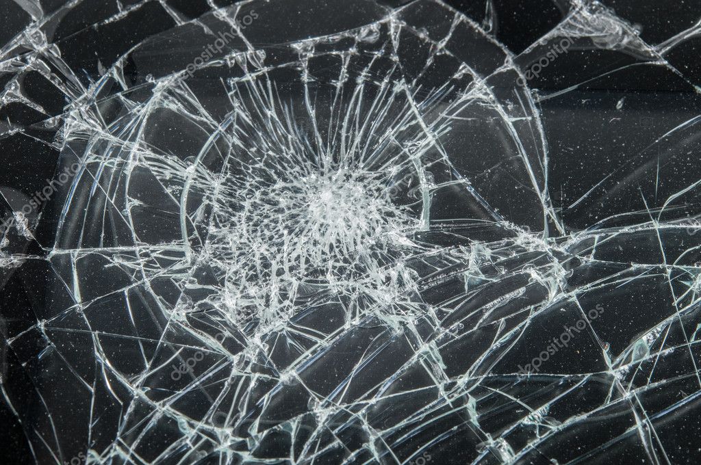 Broken Touchscreen on white and reflective studio floor Stock Photo by ...