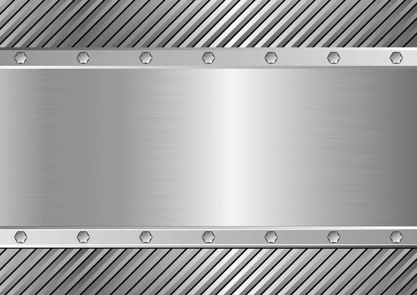 Diamond metal background and plate ⬇ Vector Image by © julydfg | Vector ...