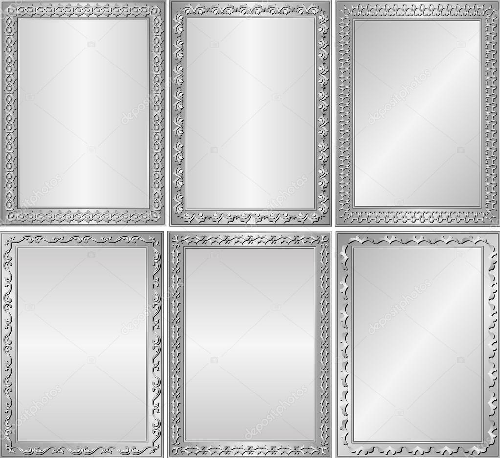 Silver backgrounds - vector illustration Stock Vector Image by ...